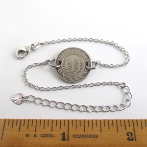 SEATTLE Transit Token Bracelet Repurposed Vintage 1940's - Etsy