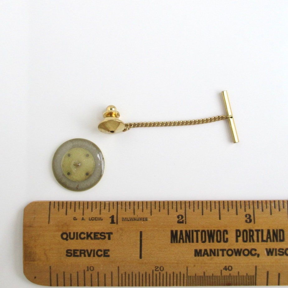 CHICAGO CTA Transit Token Tie Tack / Lapel Pin Repurposed | Etsy