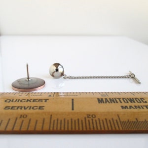 Razorback Wild Hog Coin Tie Tack / Lapel Pin - Repurposed Vintage Solid ...