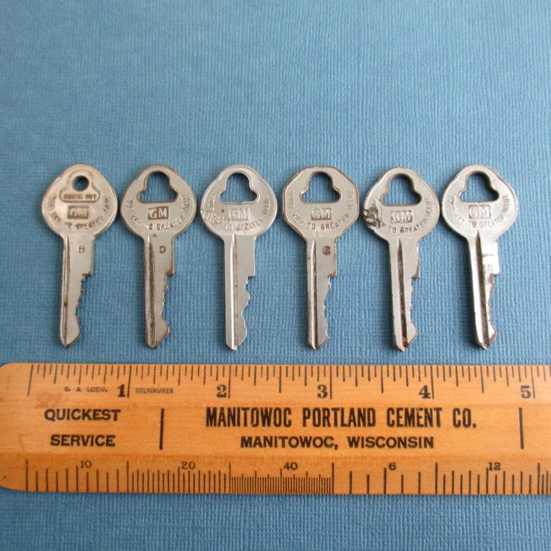 6 Vintage GM Car Keys General Motors Briggs & Stratton - Etsy