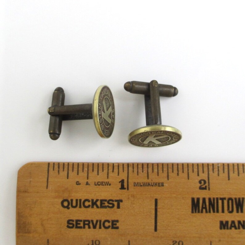 OAKLAND 1945 Key System Token Cuff Links Repurposed Vintage | Etsy