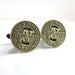 HOUSTON Transit Token Cuff Links - Repurposed Vintage 1960's Rapid ...