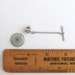 EIRE Ireland Coin Tie Tack / Lapel Pin Repurposed Vintage Silver Tone ...