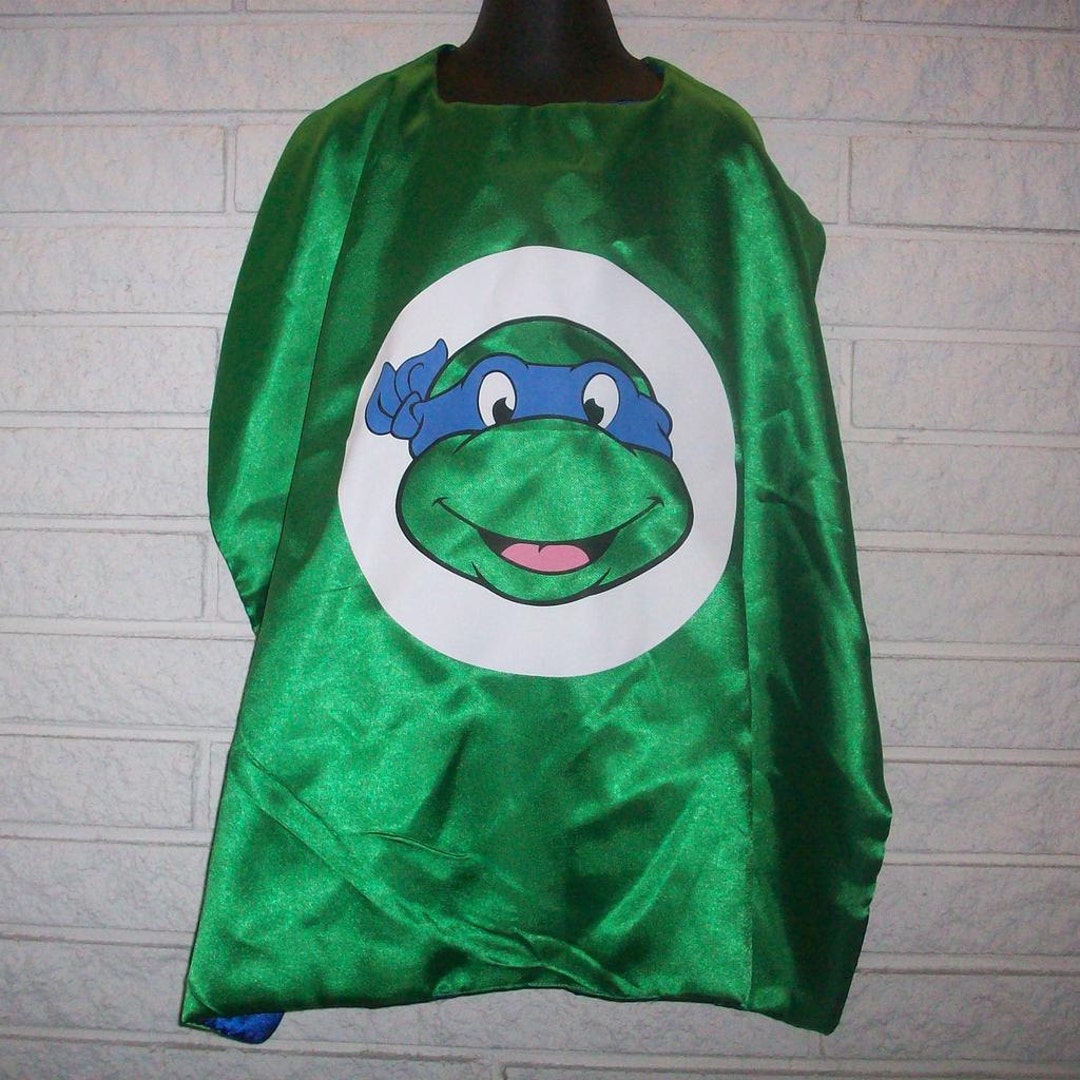 Ninja Turtle Inspired Cape Blue Leonardo - Etsy