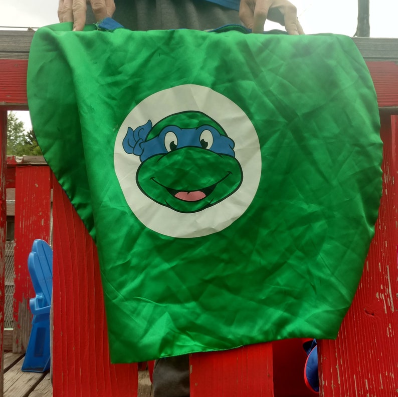 Ninja Turtle Inspired Cape Blue Leonardo - Etsy