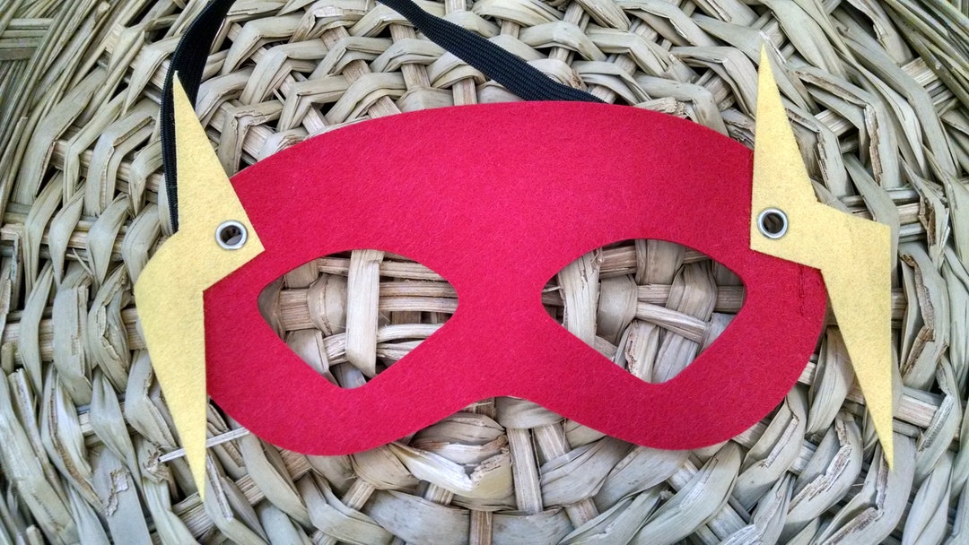 Flash Inspired Mask 1 - Etsy