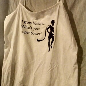I Grow Humans Maternity Tank Purple - Etsy