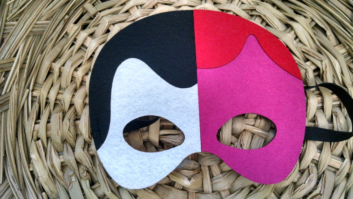 Two Face Inspired Mask - Etsy