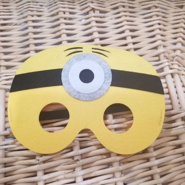 Minion Mask - Etsy