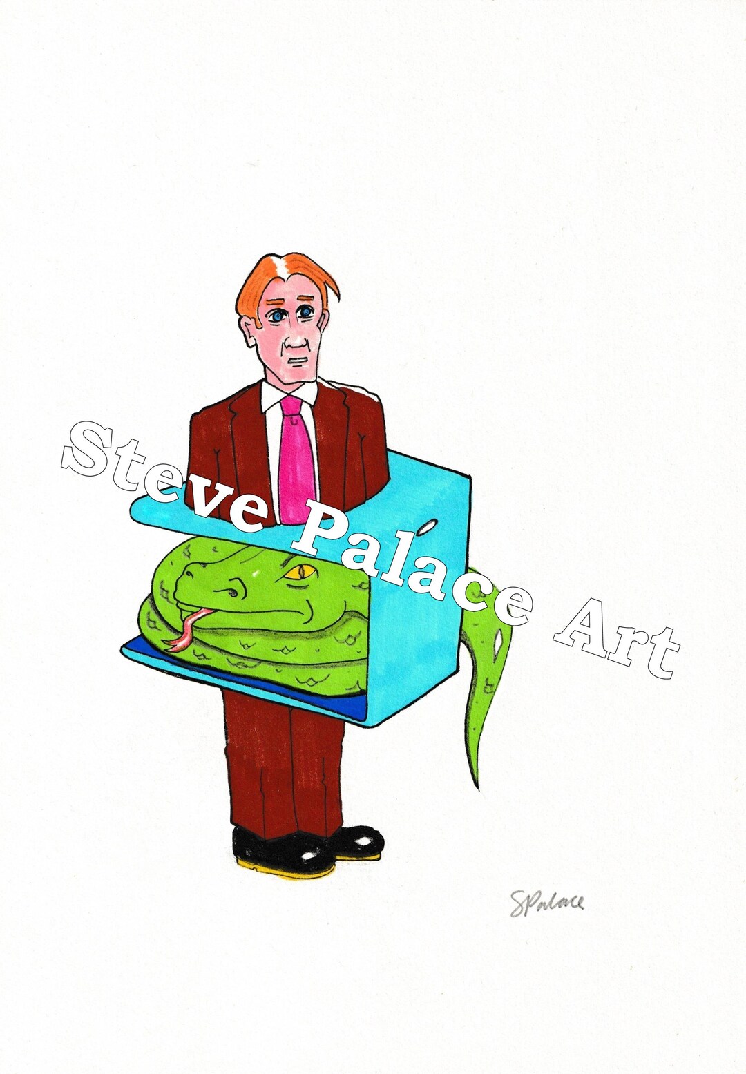 Digital Print "animal Political" Cartoon Art Satire - Etsy