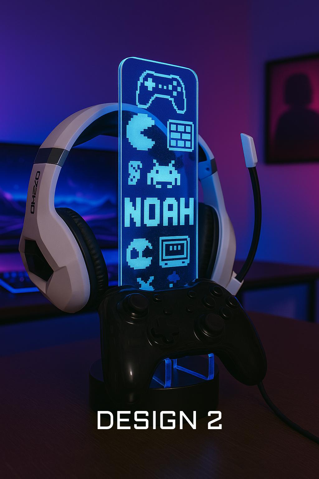 Custom Controller Holder, Personalized Headphone Stand, Custom ...