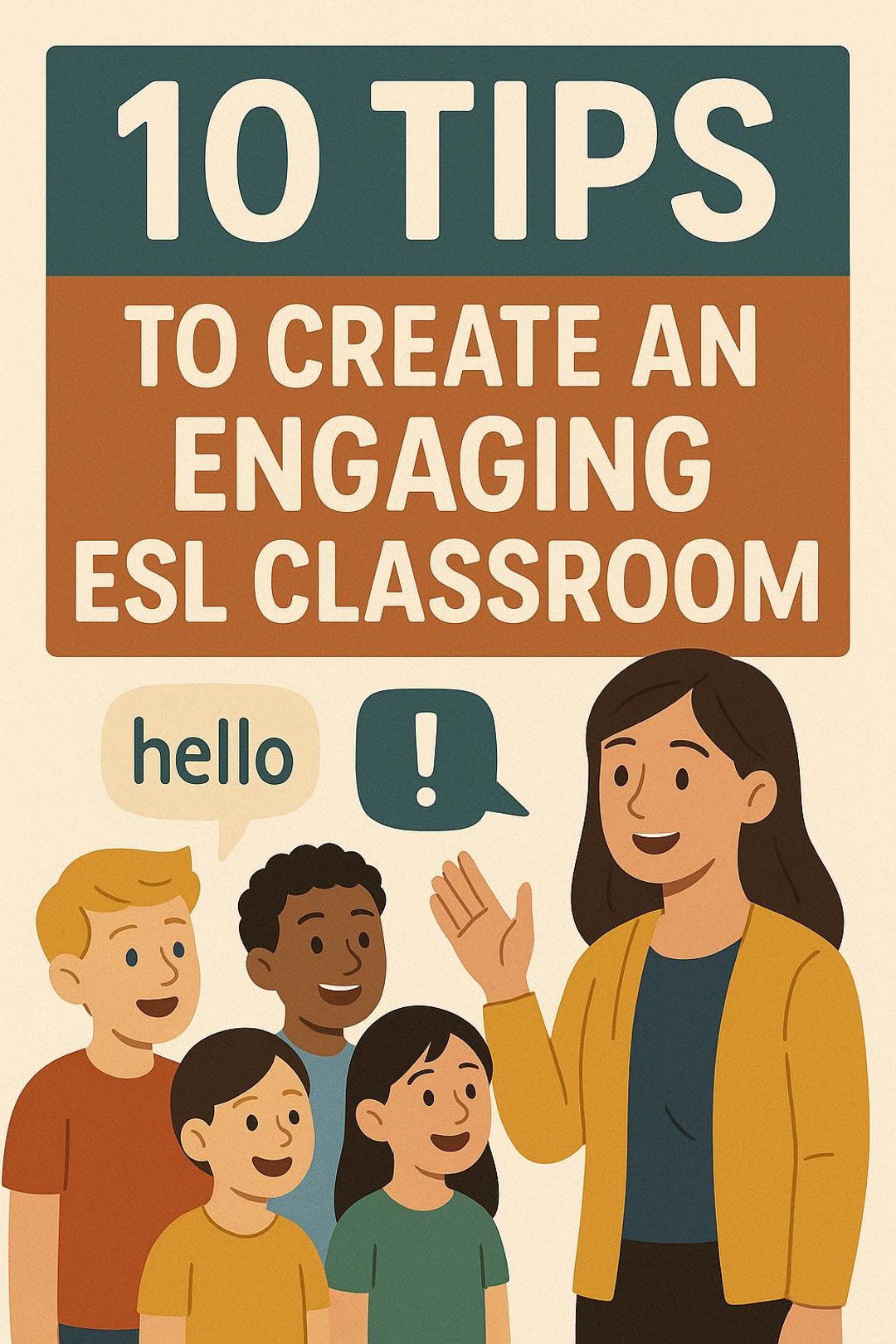 10 TIPS to Create an Engaging ESL Classroom for New Teachers - Etsy