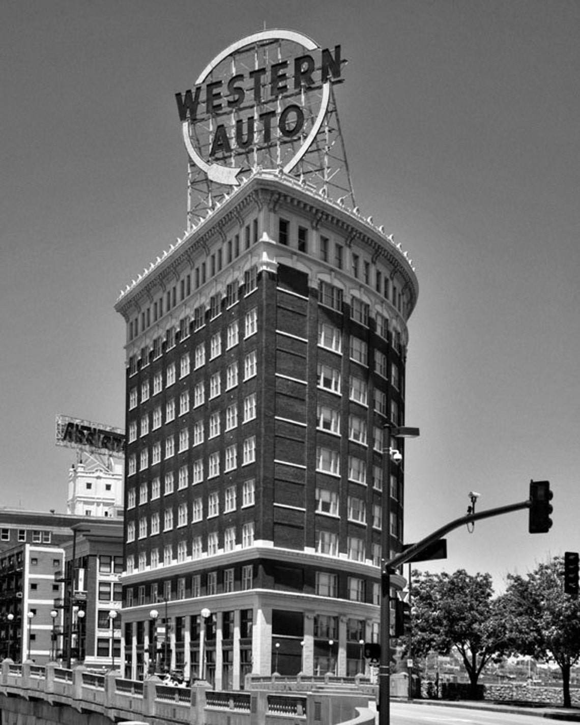 Kansas City Western Auto Building Fine Art Photograph Vintage Historic ...