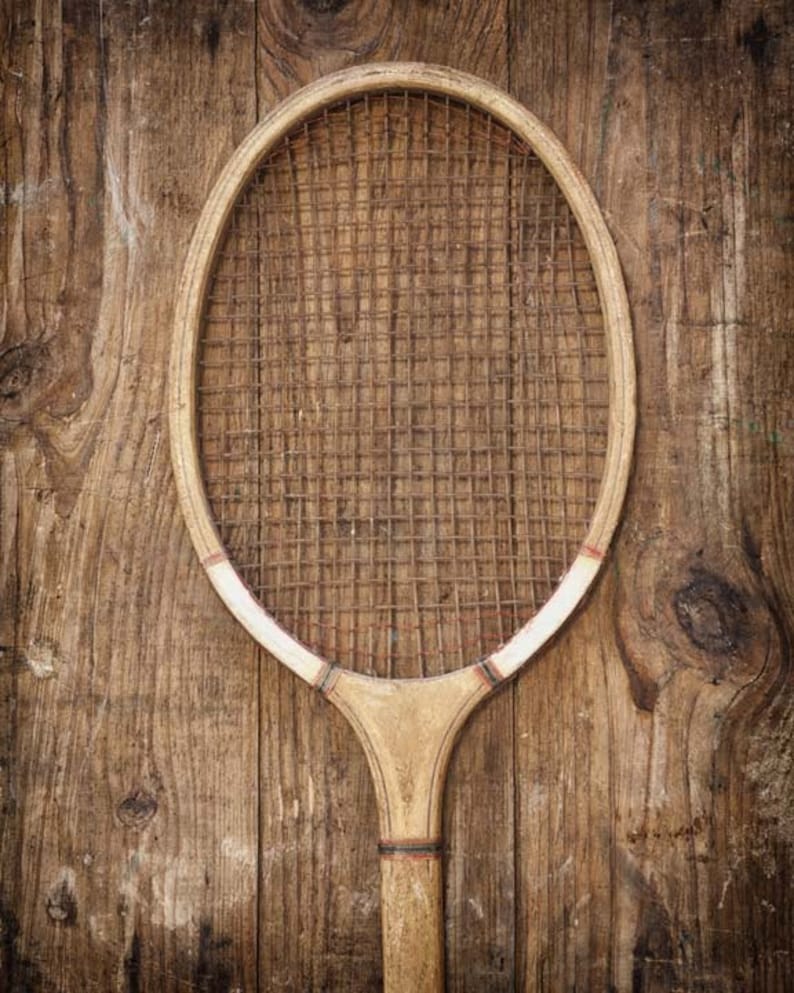 Tennis Racket Photo Print Fine Art Photograph Sports - Etsy
