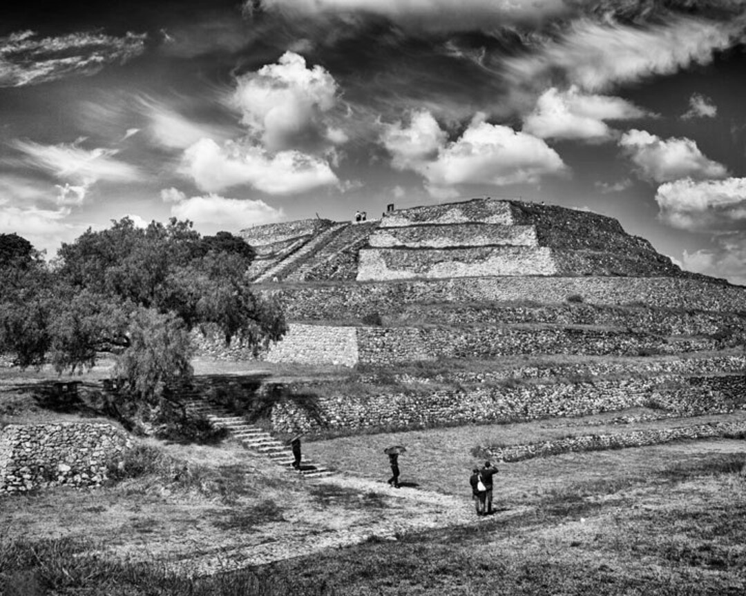 Mexico Pyramid of the Flowers Fine Art Photograph Mexico Photo Print ...