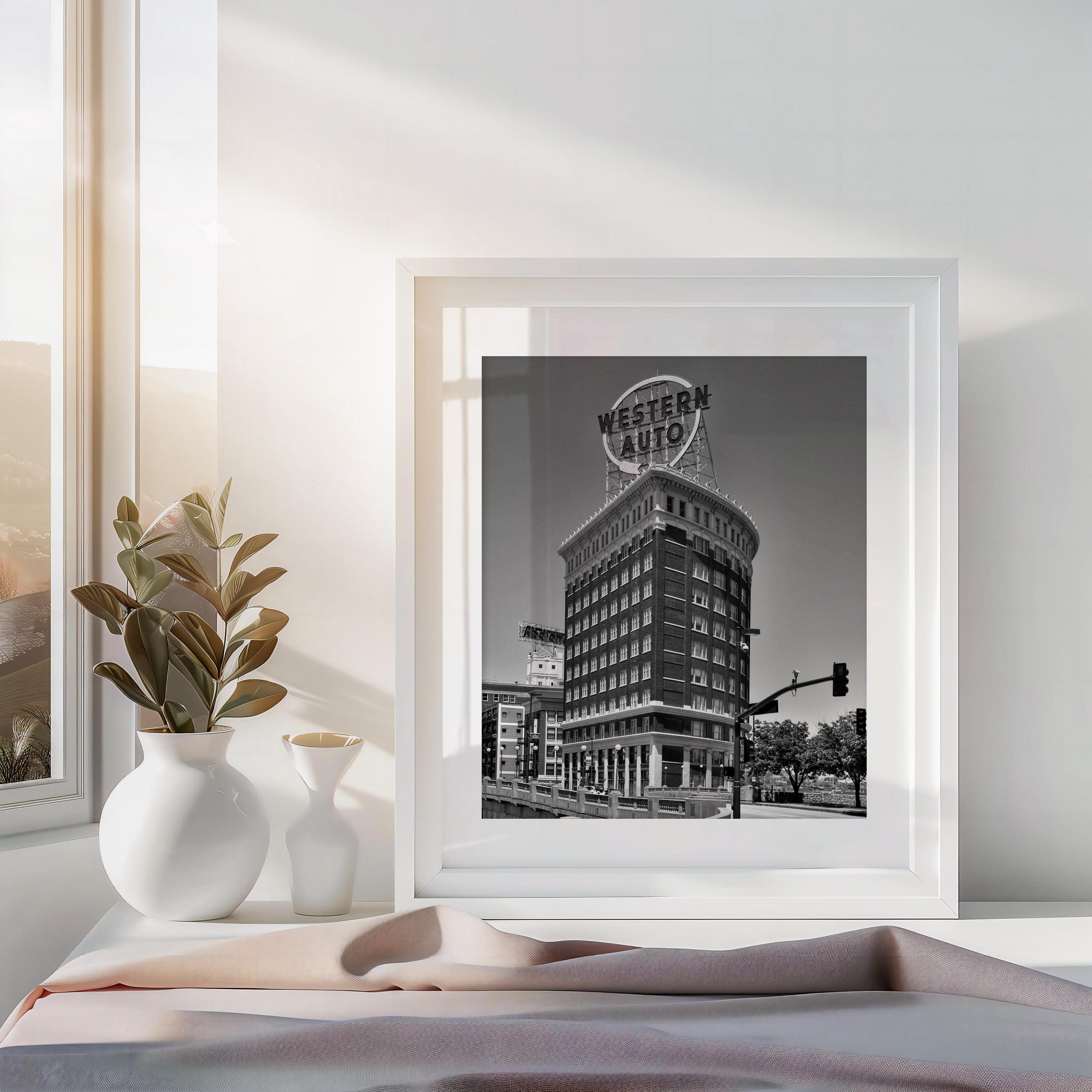Kansas City Western Auto Building - Fine Art Photograph Vintage ...
