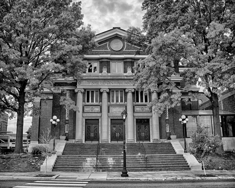 Sheldon Concert Hall in St Louis Missouri Art Print Historic - Etsy