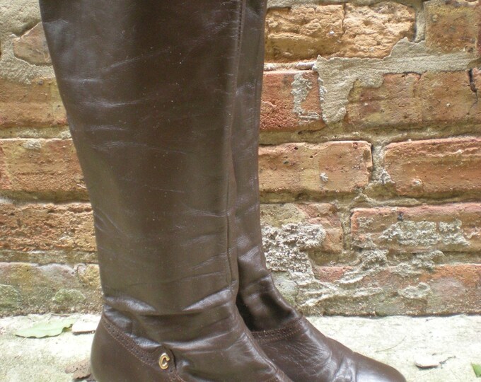 Vintage Cobbies Leather Boots 9 M - Etsy