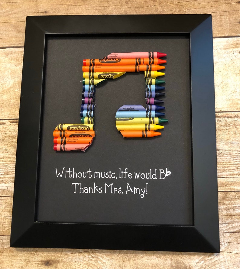 Music Teacher - Teacher Appreciation Gift - Personalize - Framed 8 by ...