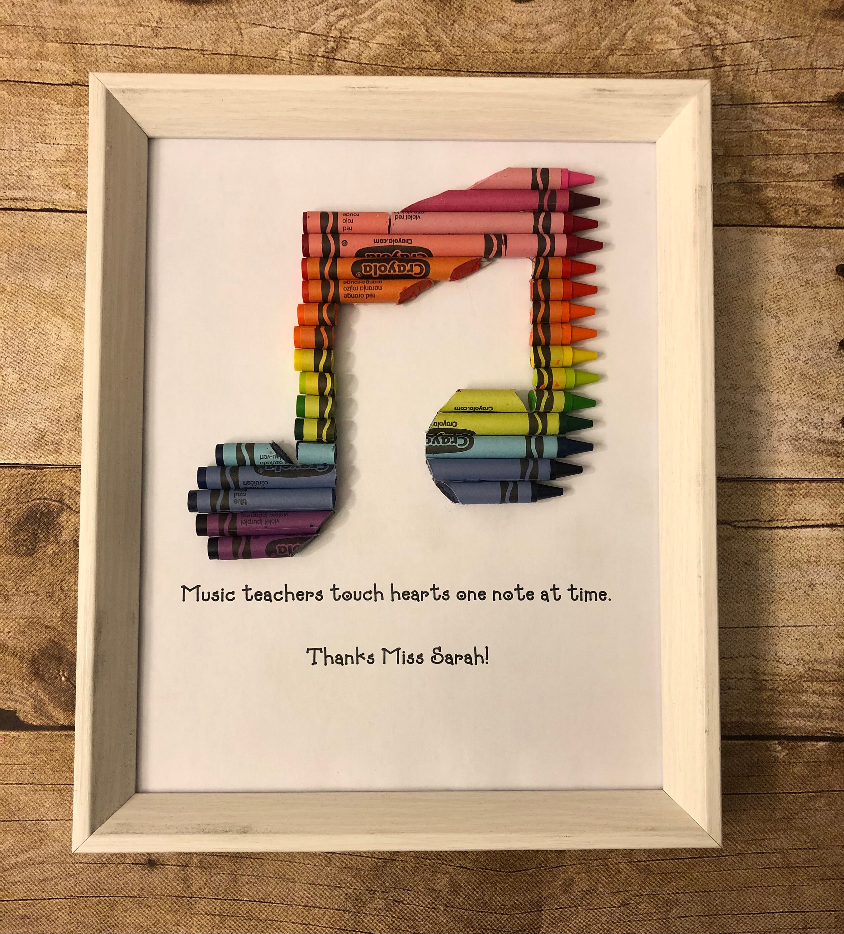 Music Teacher - Teacher Appreciation Gift - Personalize - Framed 8 by ...