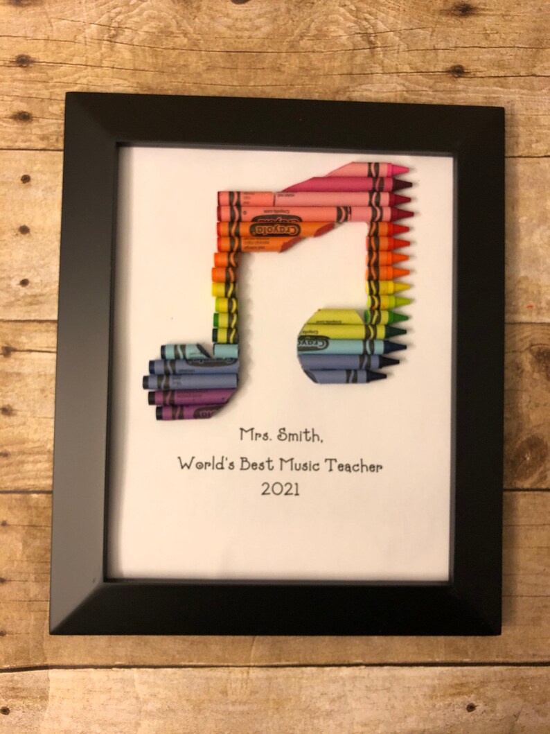 Music Teacher Teacher Appreciation Gift Personalize | Etsy