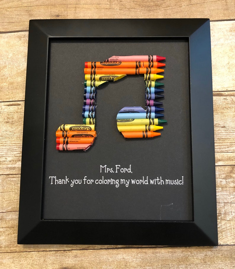 Music Teacher Teacher Appreciation Gift Personalize - Etsy