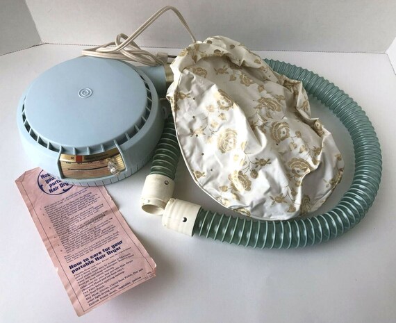 SAMSON DOMINION Bonnet Portable Hair Dryer 1970s Model 1815 - Etsy Canada