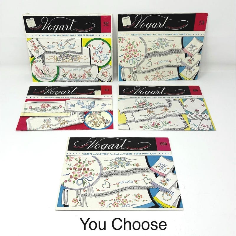 Vintage Stamped Vogart - Etsy
