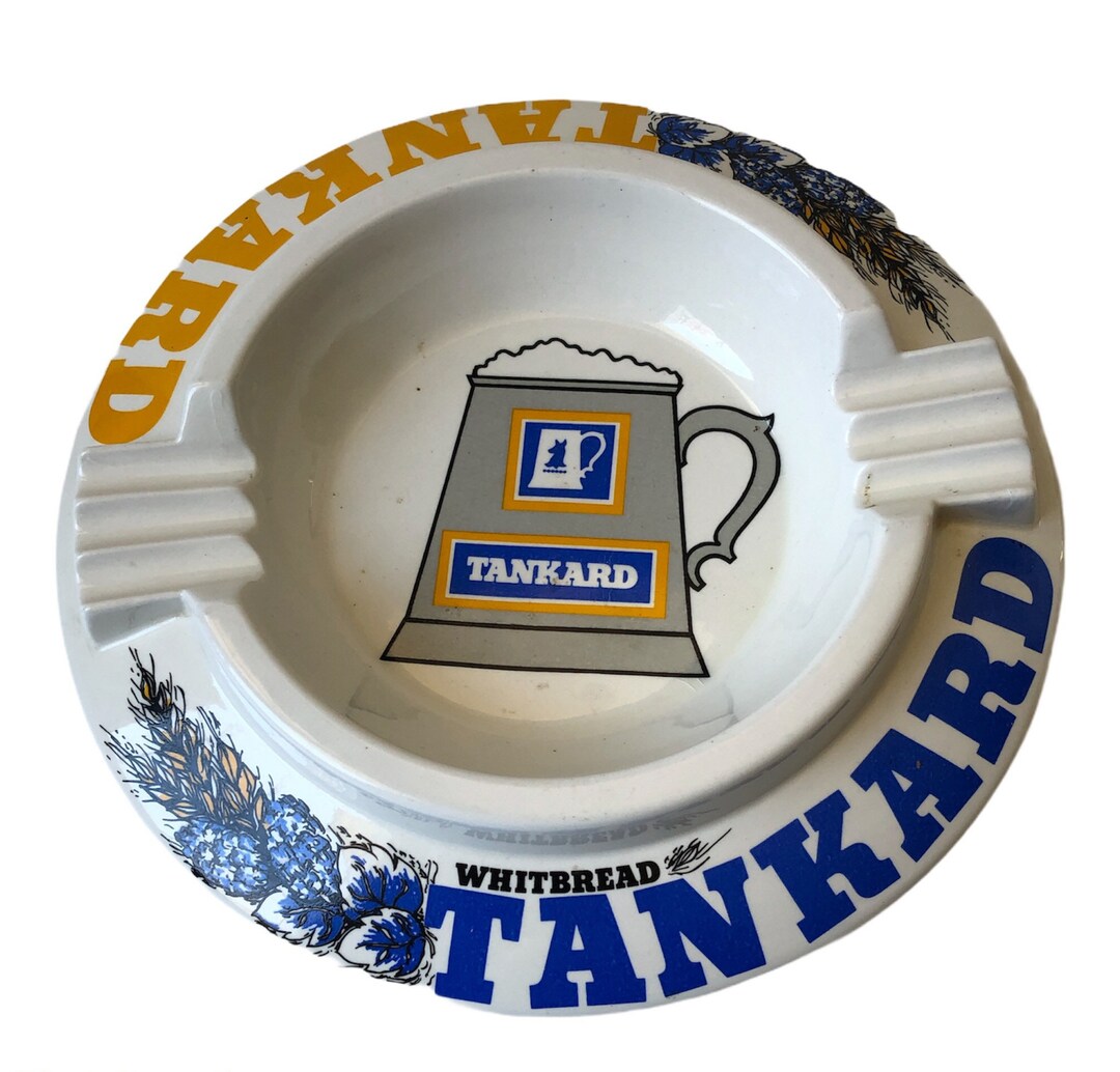 WHITBREAD TANKARD ASHTRAY Vintage Beer Pub Henry W King Made - Etsy