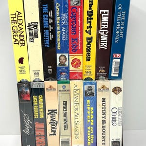 CLASSIC MOVIES VHS - You Choose - Video Cassettes Tapes New Sealed Old ...