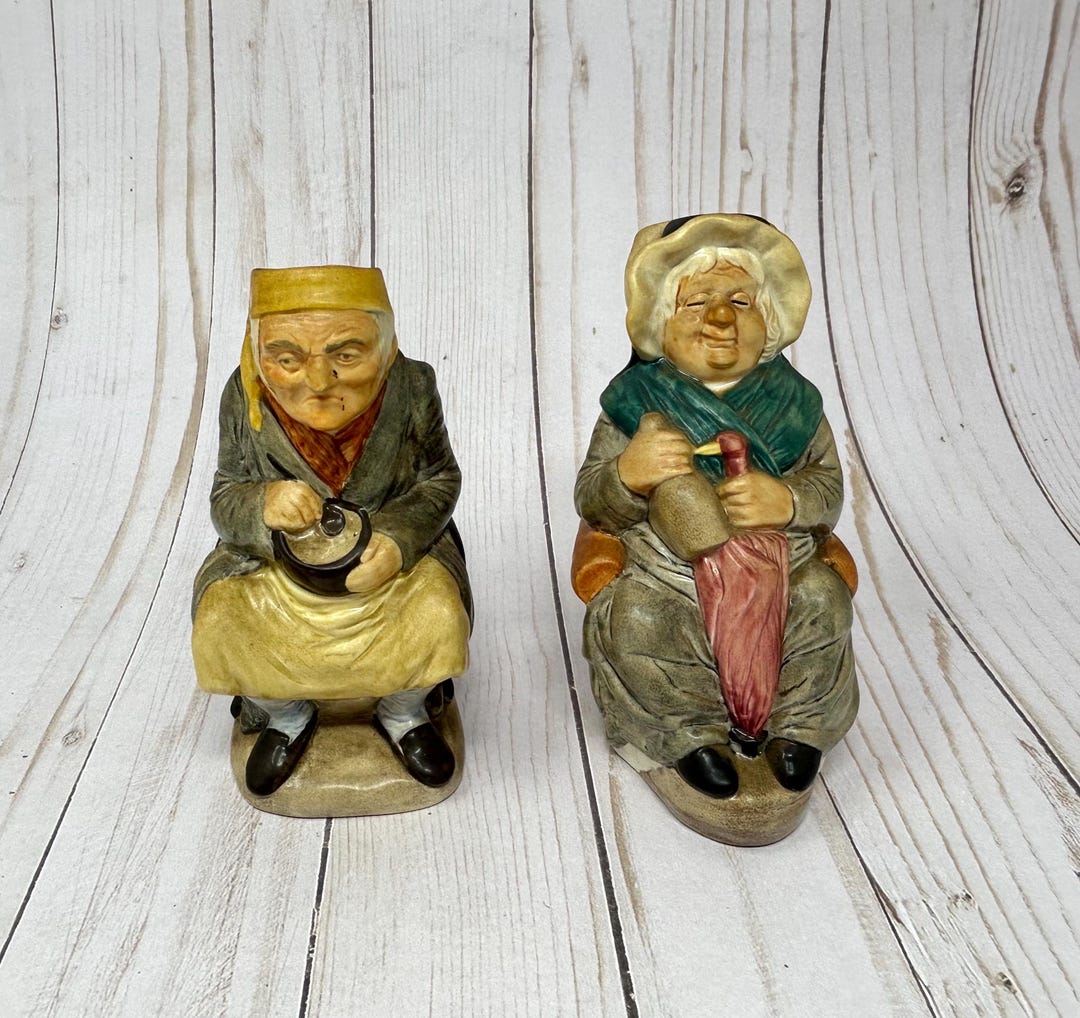SCROOGE or MRS GUMP Wood and Sons Toby Jug Made in England - You Choose ...
