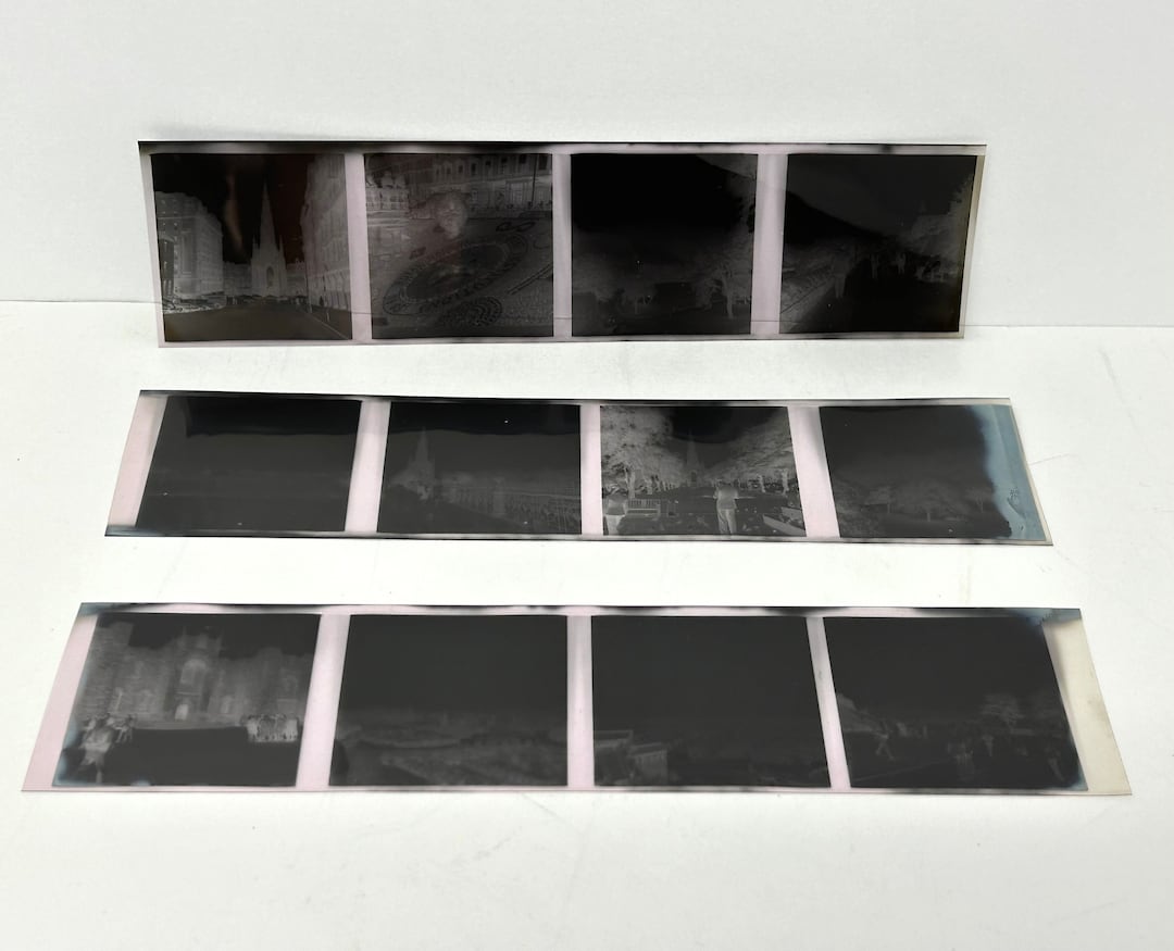 VINTAGE NEGATIVES EUROPE - You Choose - Lot of 12 Old Photograph ...