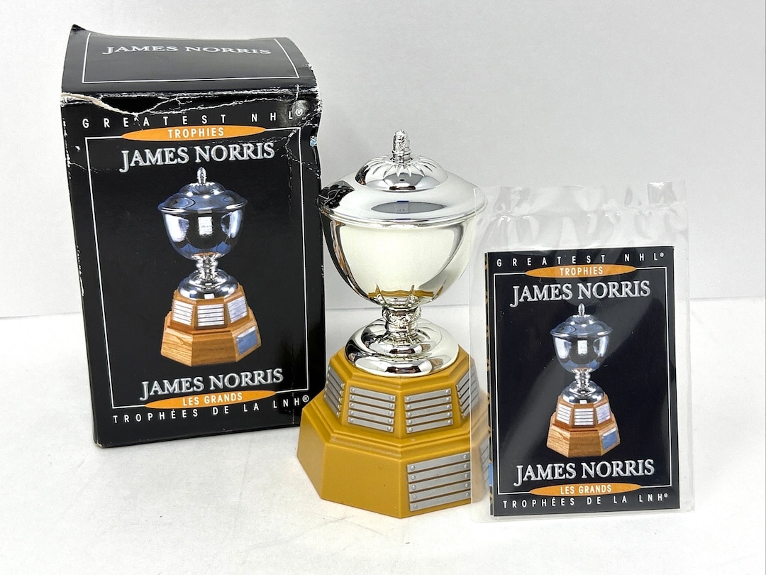 JAMES NORRIS Trophy Greatest NHL Trophies Mcdonalds 2003 Mini Hockey ...