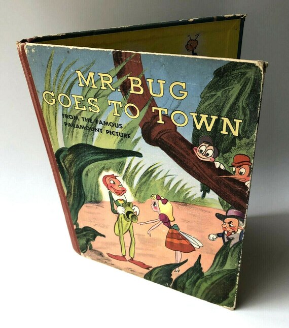 MR BUG Goes to Town 1941 Original Book of the Paramount Movie - Etsy