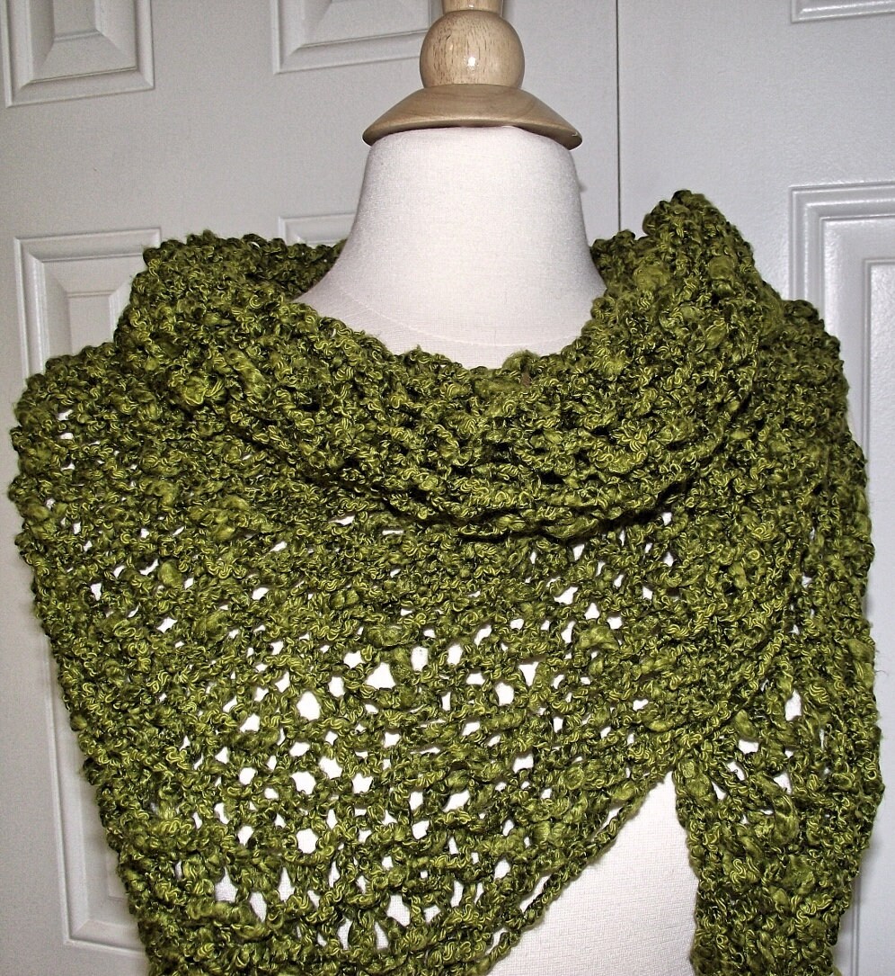 PDF Pattern Knit Shawl, Scottish Highlander Shawl Hand Knitting Pattern ...
