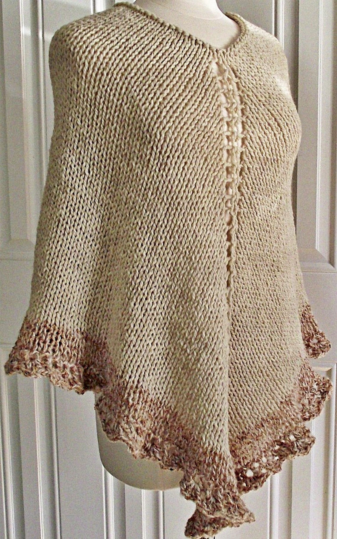 PDF PATTERN, Instant Download ~ Elegant & Versatile PONCHO Pattern for ...