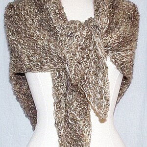 PDF Pattern Knit Shawl, Scottish Highlander Shawl Hand Knitting Pattern ...