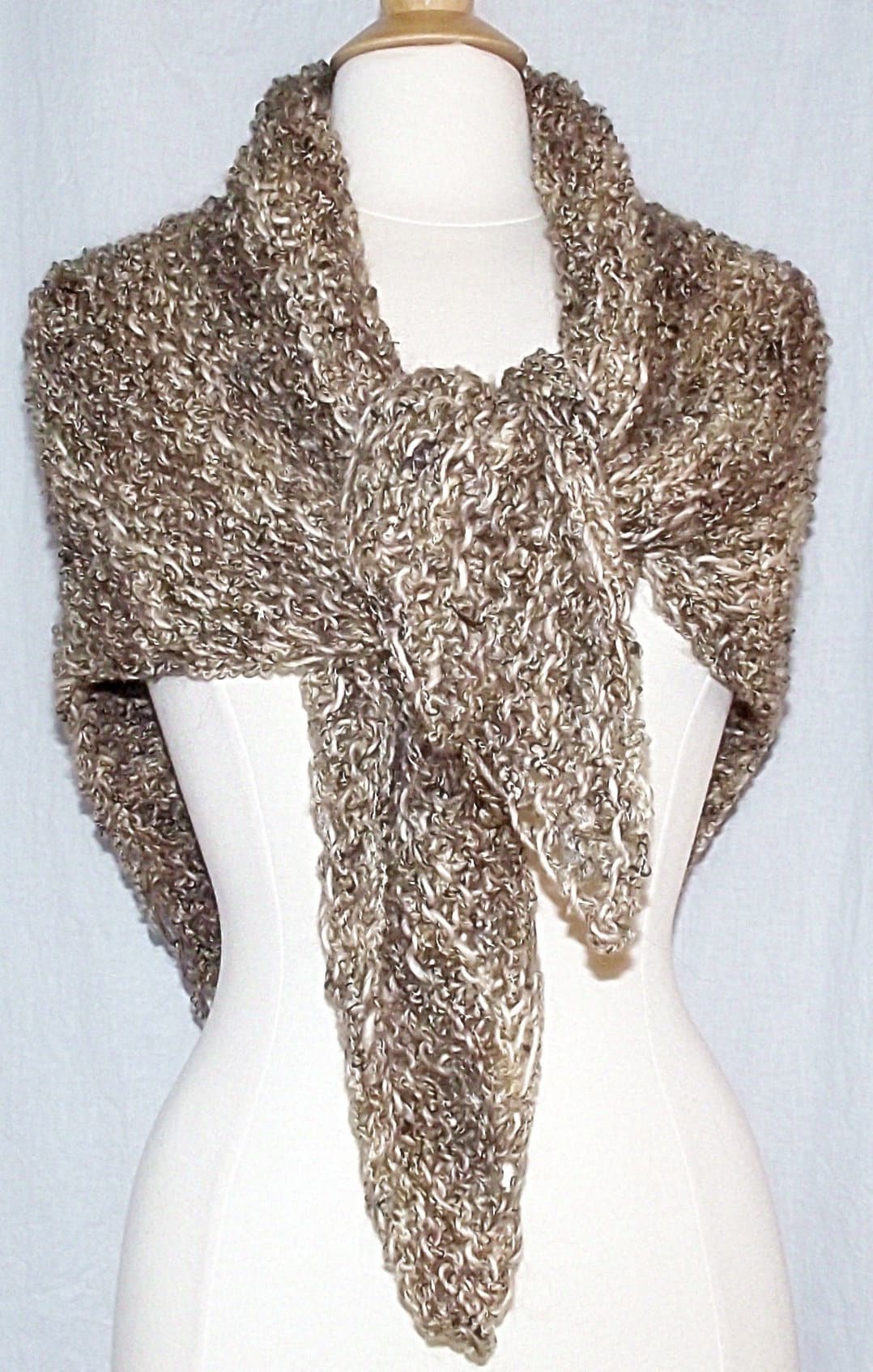 PDF Pattern Knit Shawl, Scottish Highlander Shawl Hand Knitting Pattern ...