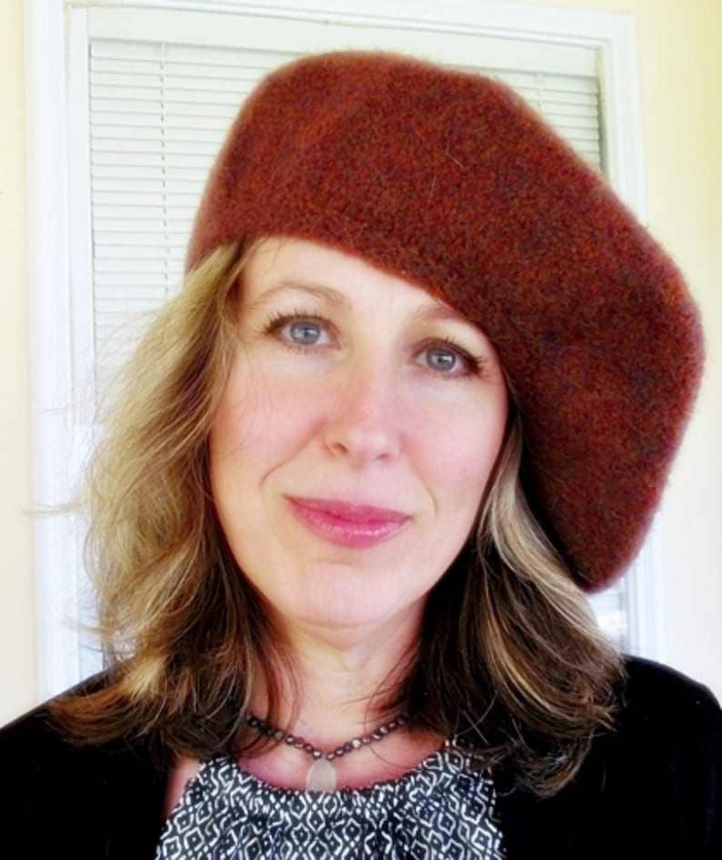 PDF Pattern Knit Scot Bonnet Tam Pattern, Scottish Highlander Felted ...