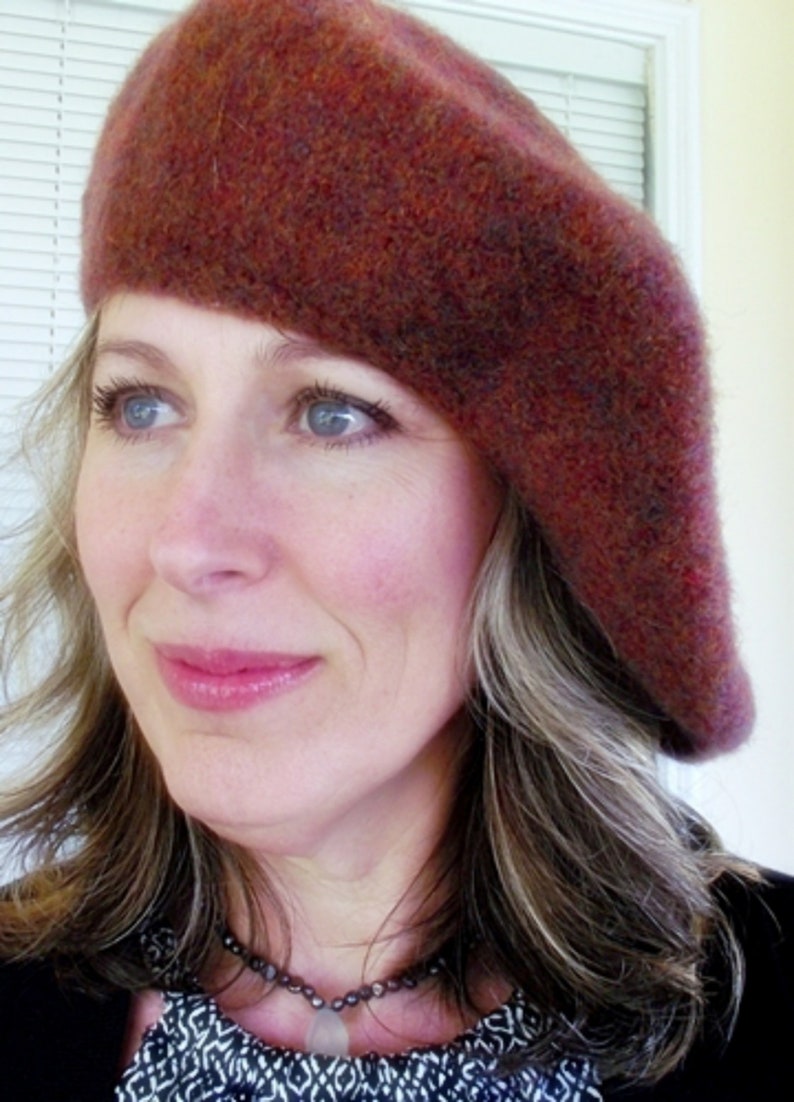 PDF Pattern Knit Scot Bonnet Tam Pattern, Scottish Highlander Felted ...