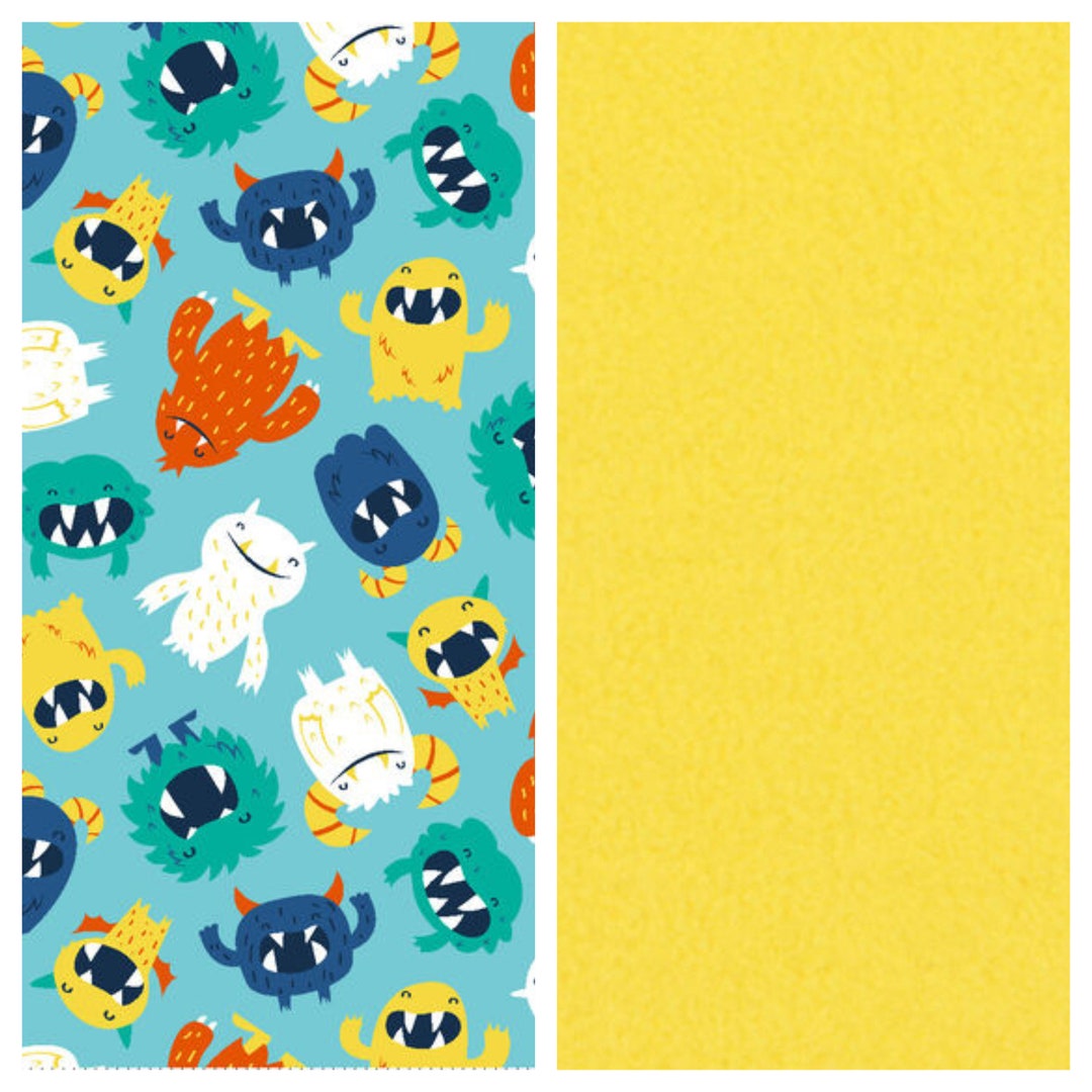 Corner Fleece Forest for Small Critters ahh, Monsters - Etsy