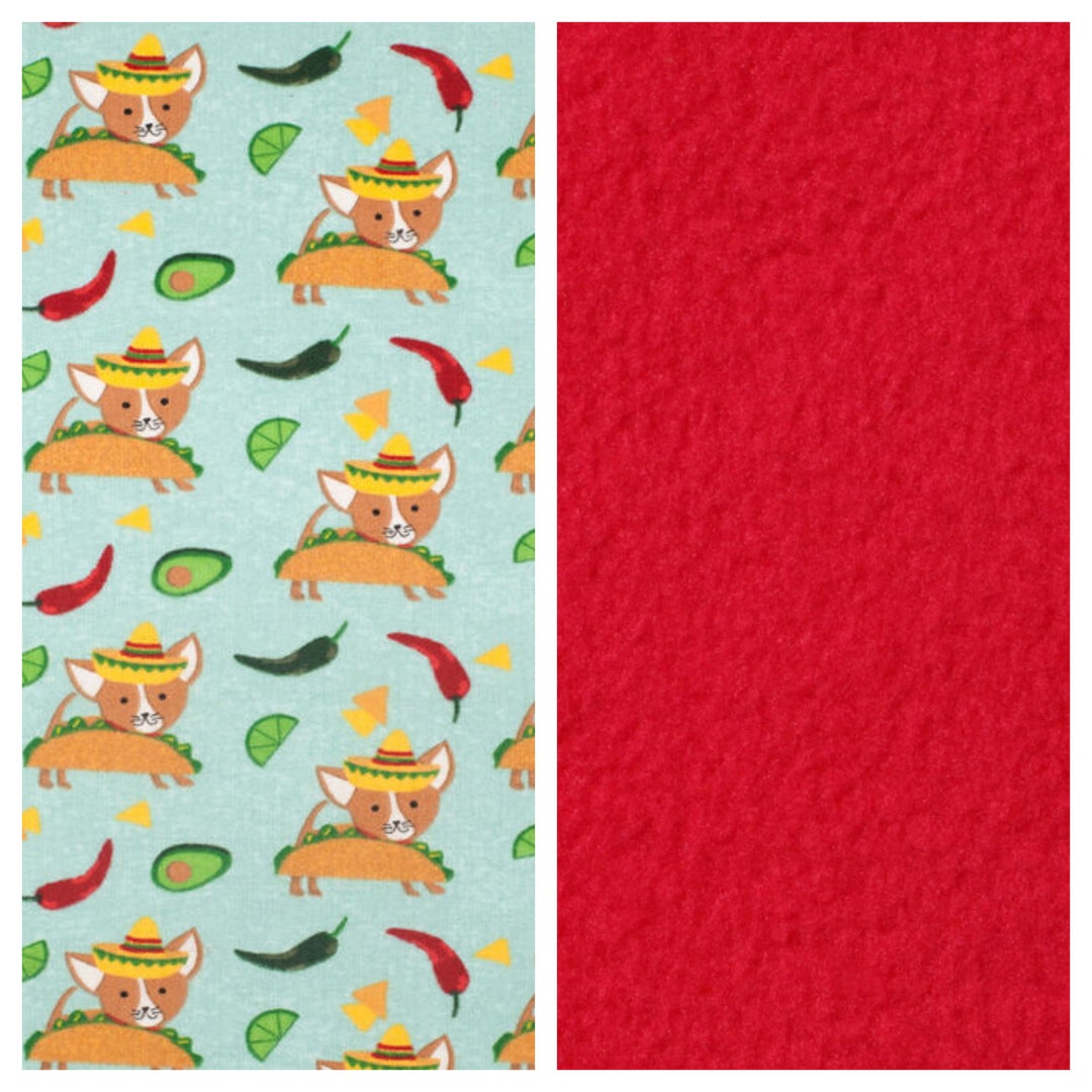 Corner Fleece Forest for Small Critters taco Pup - Etsy