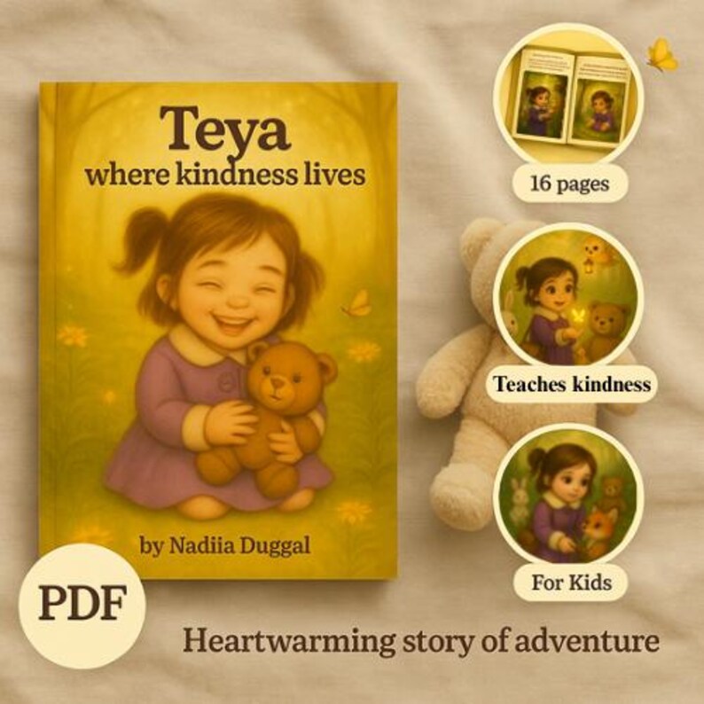 Teya — Where Kindness Lives | Printable Storybook for Kids Ages 3–6 ...