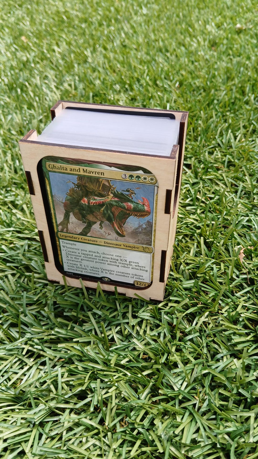Laser-cut MTG Commander Deck Box SVG Files | DIY Magic the Gathering ...