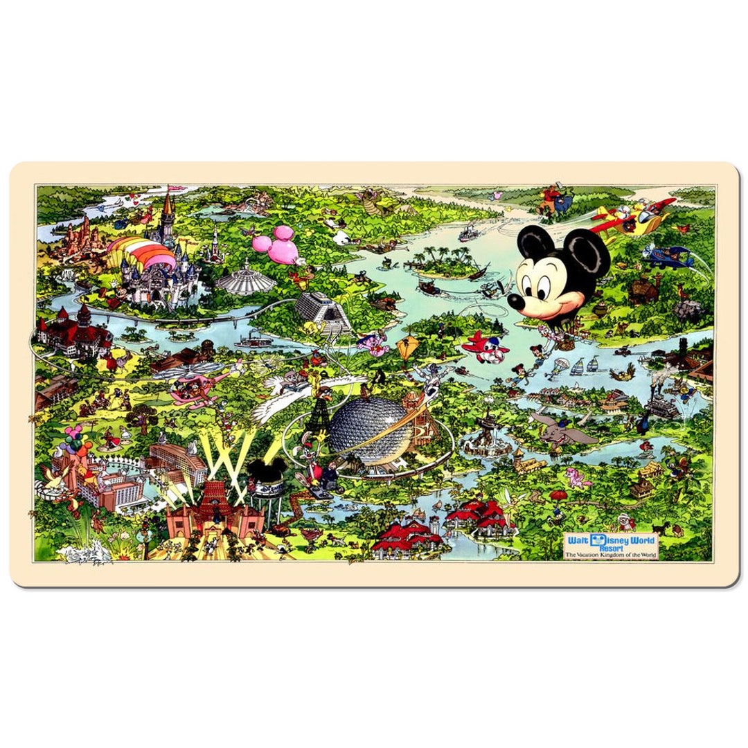 Desk Mat - Desk Pad - Disney World - Map - Mouse Pad - Etsy
