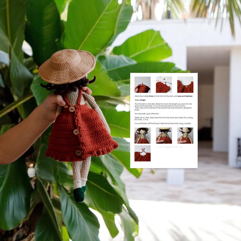 Amigurumi Crochet Heidi Bukle Doll Pattern Bundle, Cute Heidi Bukle ...