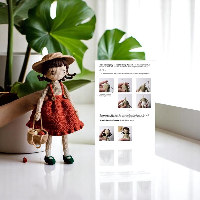 Amigurumi Crochet Heidi Bukle Doll Pattern Bundle, Cute Heidi Bukle ...