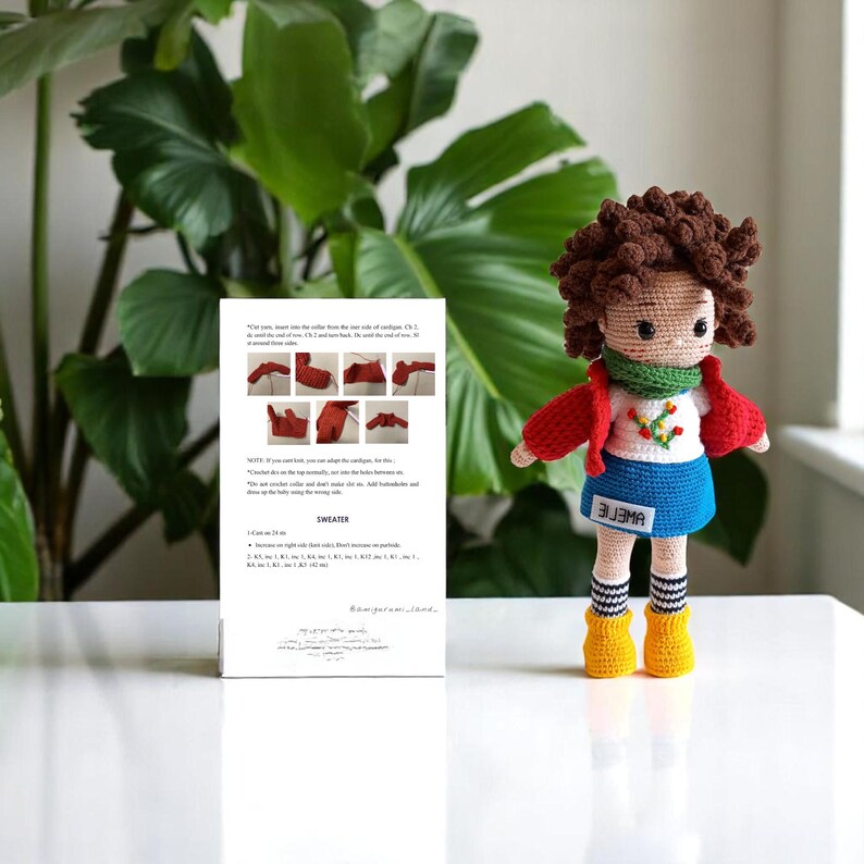 Amigurumi Crochet Heidi Bukle Doll Pattern Bundle, Cute Heidi Bukle ...