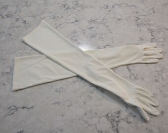 White opera gloves | Etsy