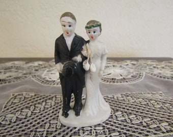 Bride groom figurine | Etsy